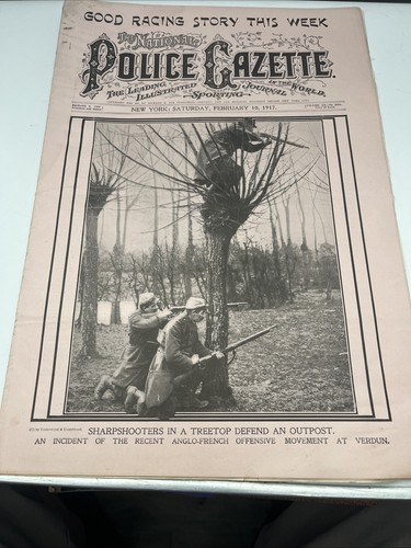 The National Police Gazette Feb 10 19-7 Baseball Boxing Military Joe ...