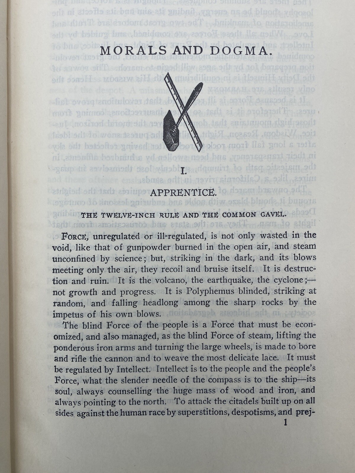 Morals And Dogma Ancient And Accepted Rite Albert Pike Freemason ...