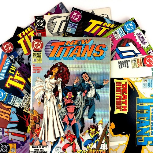 The New Titans 10 Comic Book Lot DC Issues 0 83 89 90 100 103 114 122 ...