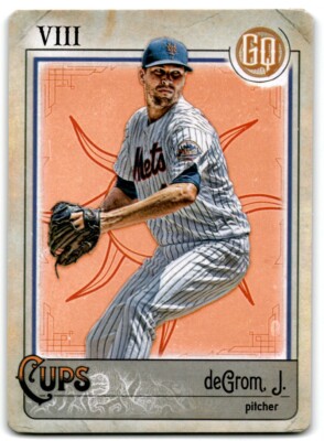 2021 Topps Gypsy Queen Tarot of the Diamond Jacob deGrom New York Mets ...