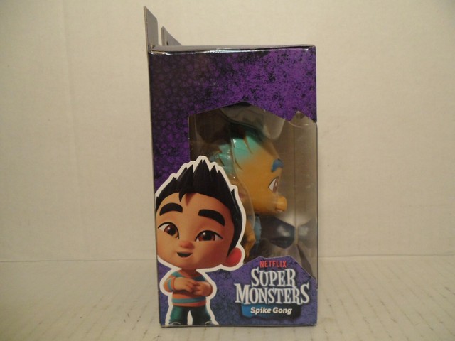 Super Monsters Spike Gong Figurine Netflix Playskool Hasbro Statue Toy ...