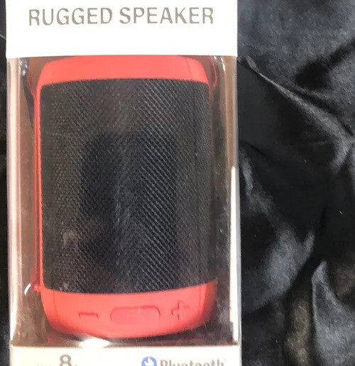 Rugged Speaker MODEL 19YX01 RED | eBay