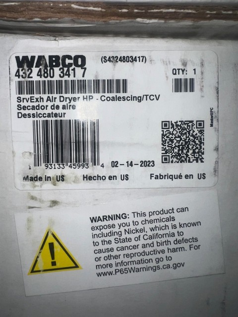 23036573 | 4324803417 Genuine Wabco Air Dryer for sale online | eBay