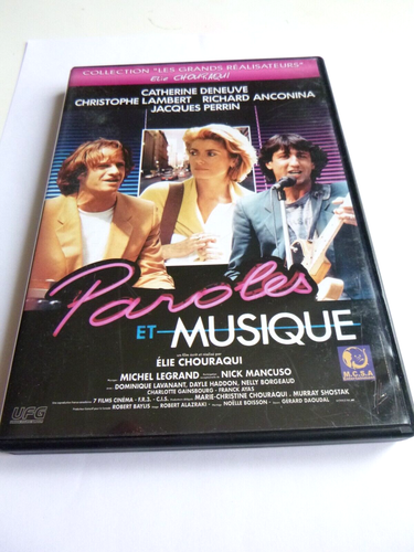 DVD PAROLES ET MUSIQUE / DENEUVE /LAMBERT / ANCONINA | eBay