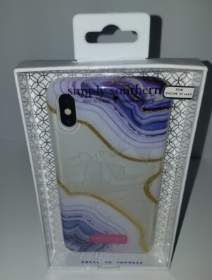 Simply Southern Phone Case In Agate Sparkle Apple iPhone XS Max New In ...