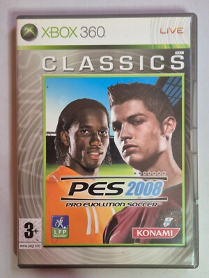 Microsoft XBOX 360 Game PES Pro Evolution Soccer 2008 With Manual PAL ...