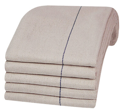 Heat Resistant Cotton Oven Cloths - Professional Herringbone Weave ...