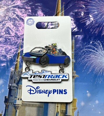 Disney Parks Epcot Test Track Car Mickey Driving Goofy and Donald Pin ...