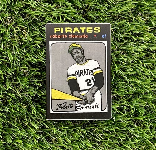 Roberto Clemente 2 X 3 Inch Sticker Card Collectible 1965 TOPPS | eBay