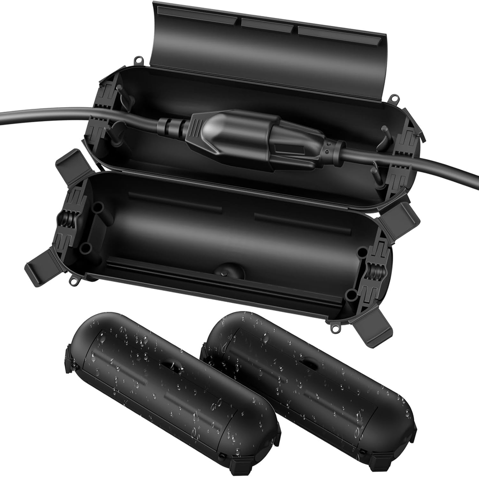 [3 Pack] Outdoor Extension Cord Safety Cover with Waterproof Seal ...