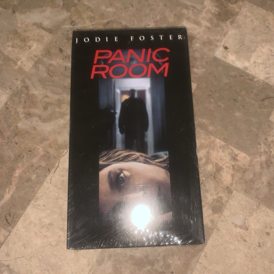 Sealed! Panic Room VHS Horror Thriller Movie 2002 Jodie Foster Jared ...
