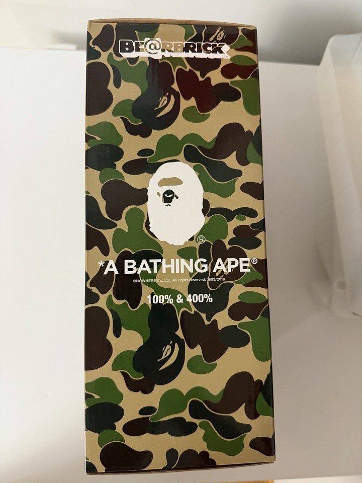 MEDICOM TOY: BE@RBRICK - BAPE x Neighborhood 100% & 400% bearbrick | eBay