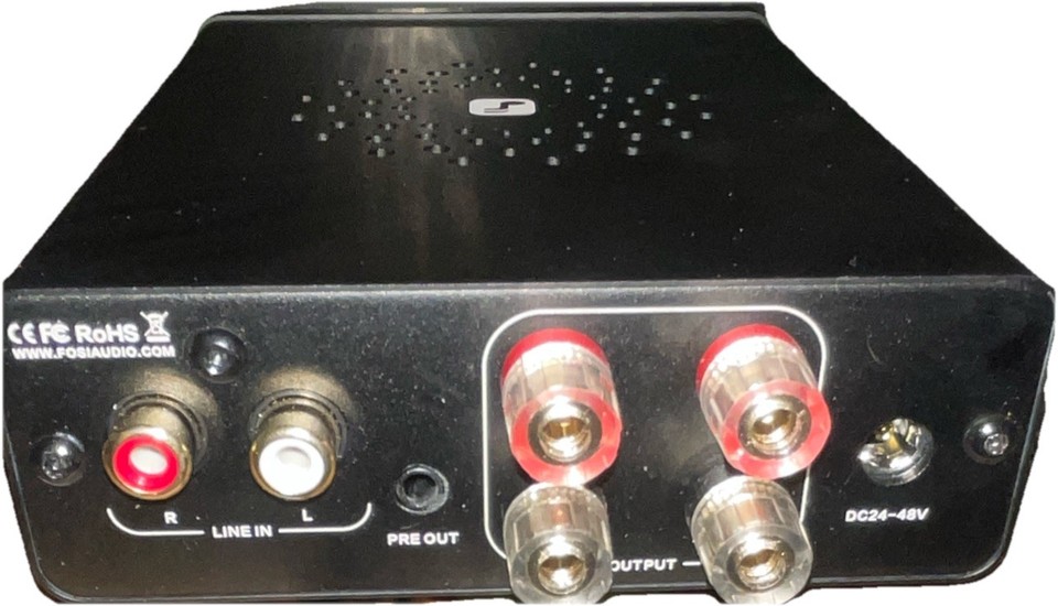 Fosi Audio V3 Stereo Amplifier Home Audio 300W x2 Power TPA3255 Class D ...