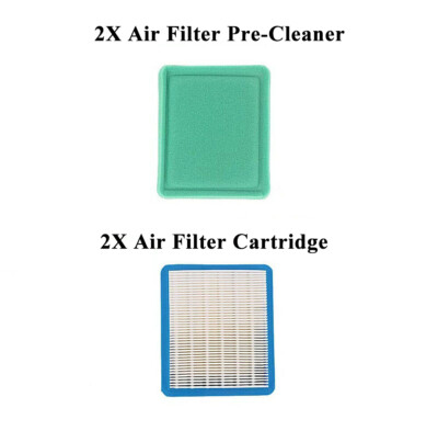2x Air Filter for Craftsman Sears Model 917.296020 917296020 6hp 14 ...