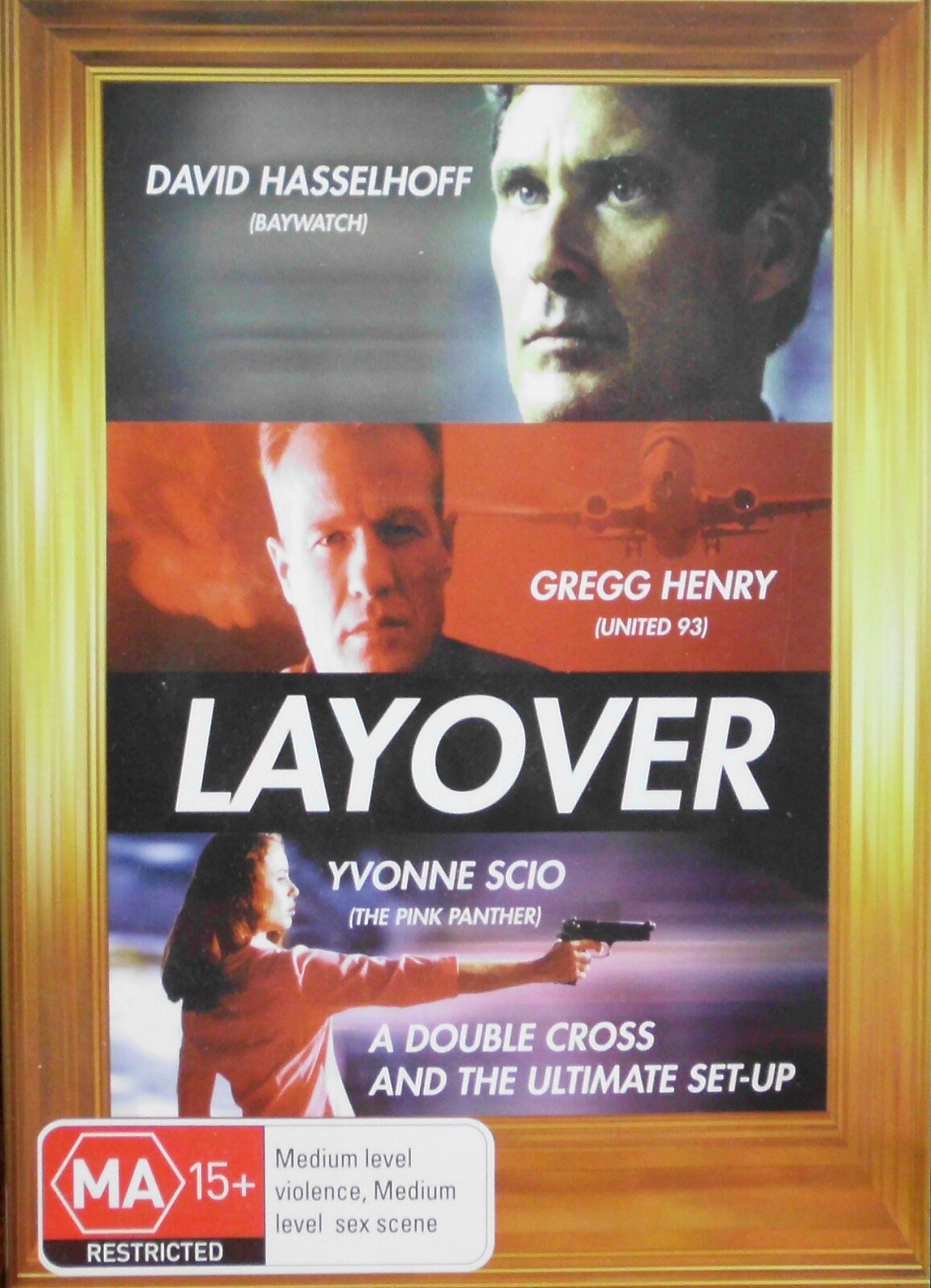 LAYOVER DVD David Hasselhoff, Gregg Henry, Yvonne Sciò (2502) | eBay
