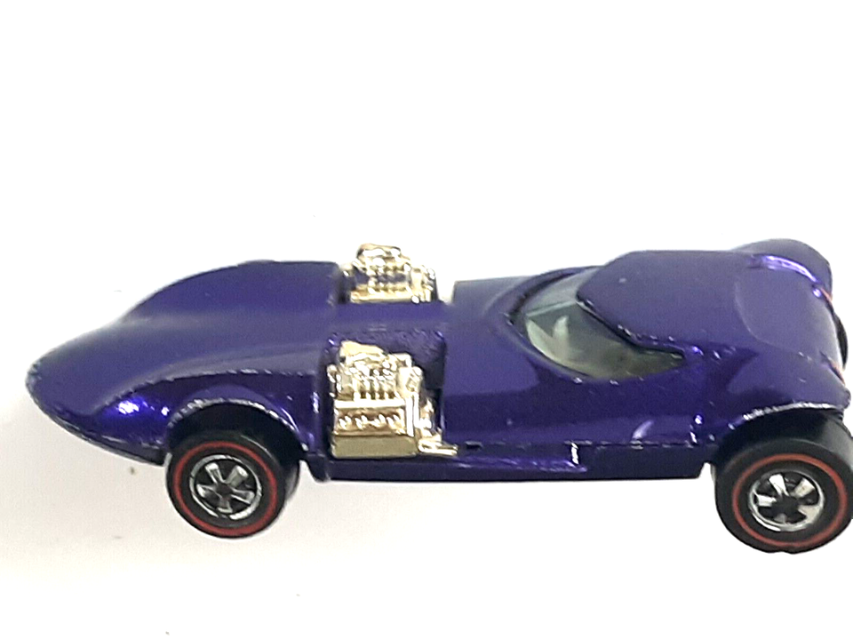 Hot Wheels 1969 Twinmill US Redline in Spectraflame Purple White Int ...