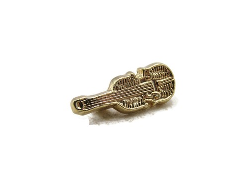 Small Upright Bass Pin Musician Gift Gold Tone | eBay
