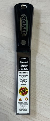 Hyde 3/4" Joint Knife Paint Scraper Flexible Carbon Steel | eBay