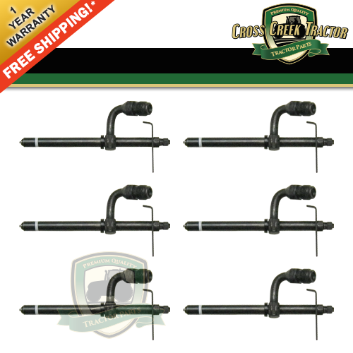 AR89564 Injector Set 6pk For John Deere Tractors 820, 920, 1020, 1120 ...