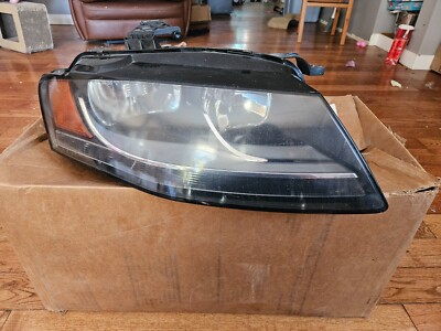 AUDI A4 Passenger HEADLIGHT REGULAR Part # 8K0 941 004 B OEM 2009-2012 ...