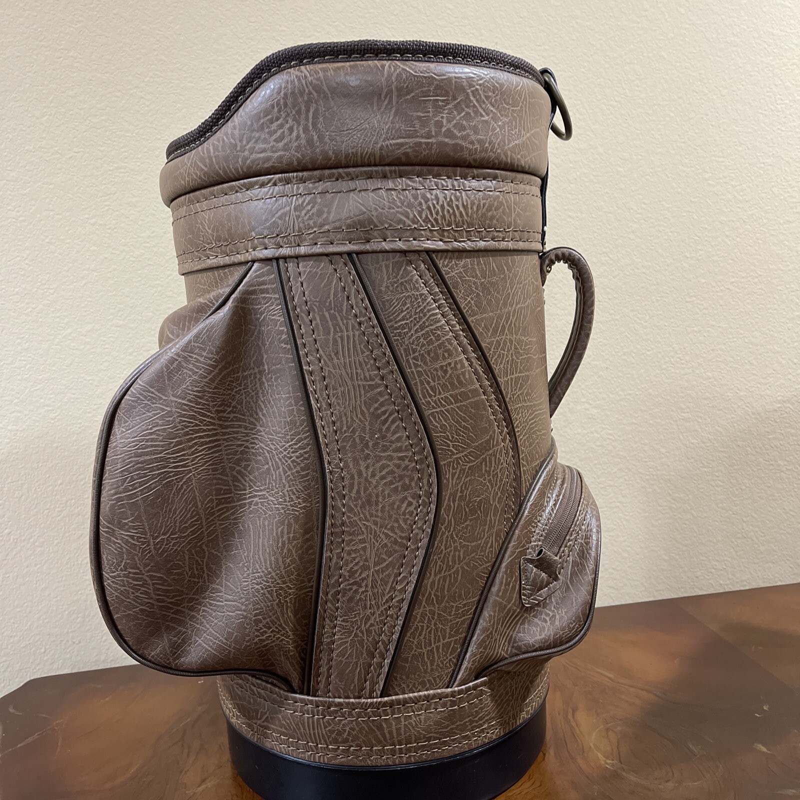 Burton Miniature Lochinvar Golf Bag Den Caddy 20" Tall Office Trash Can ...