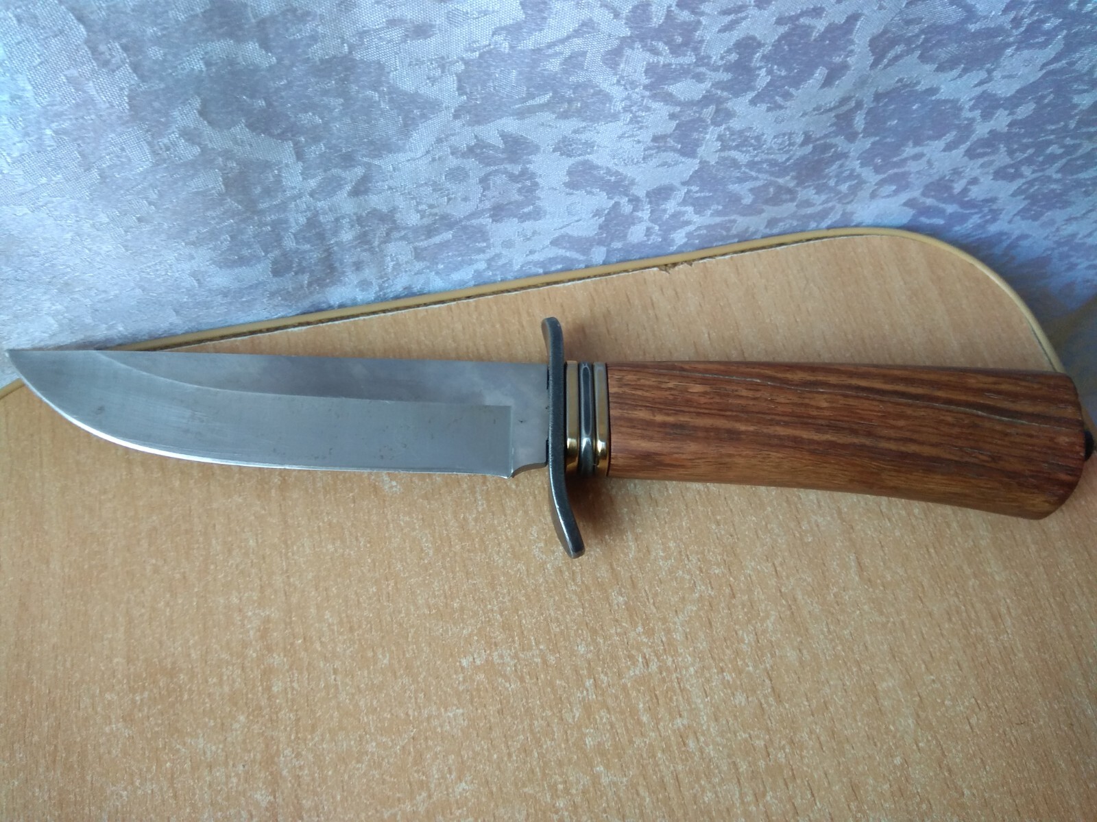 RARE Vintage knive knife Hunting Steel hand made art Ukraine military ...