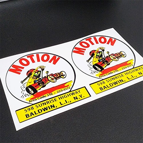 Baldwin Motion Decals Baldwin Motion Articles, Memorabilia & Stories