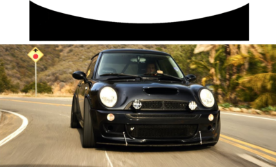 Oversized Mini Cooper Sunstrip für eine r50-r53 Gen 1-Pre Cut! | eBay