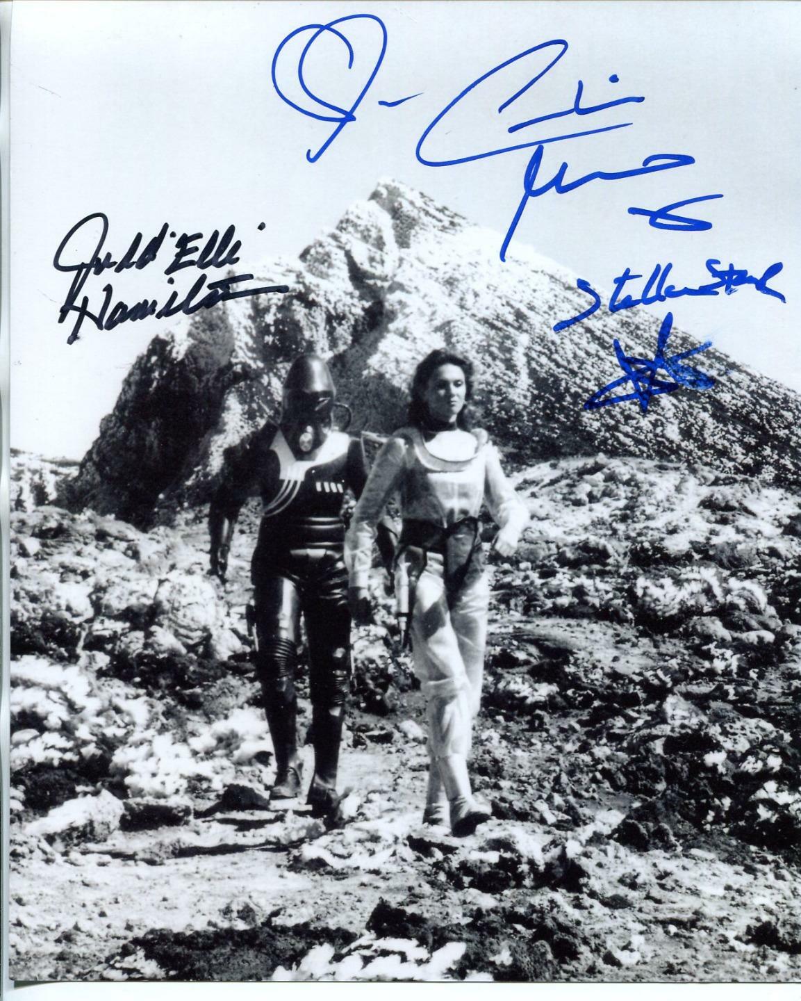 Judd Hamilton & Caroline Munro Autograph Starcrash Cult Sci-Fi Film ...