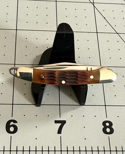 Rough Rider 2" TINY 2 Blade Trapper Pocket Knife Keychain - No Box | eBay