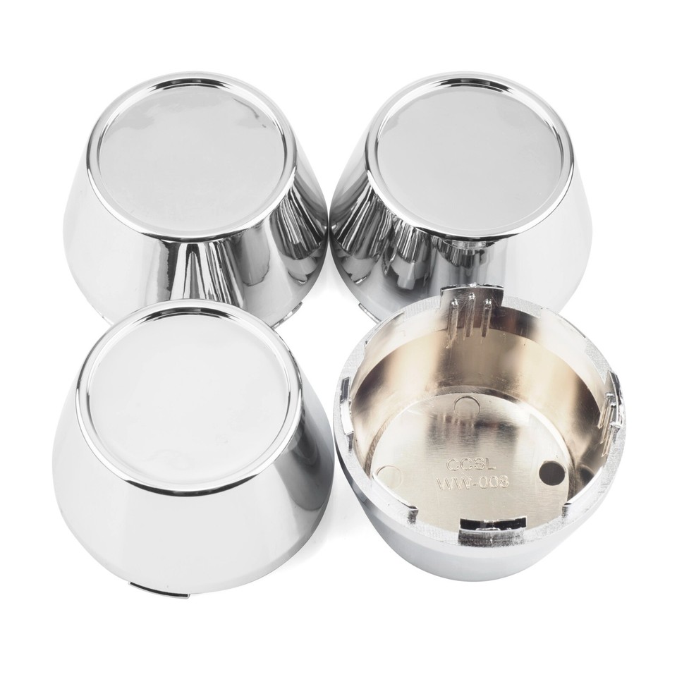 4pcs 64mm(2.52in) Wheel Center Cap for Chrome Car Wheel Decorations | eBay