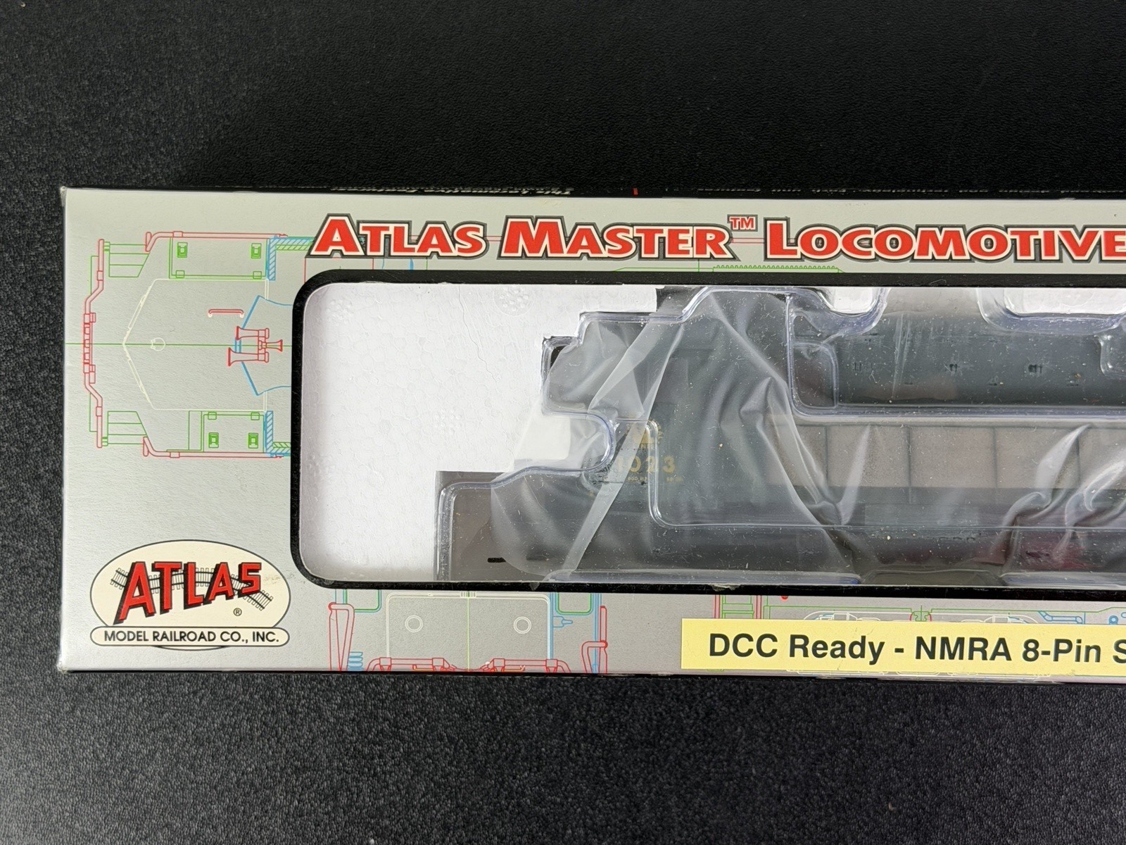 Atlas HO Trains #1023 Jersey Central HH600/660 Diesel Engine Locomotive ...