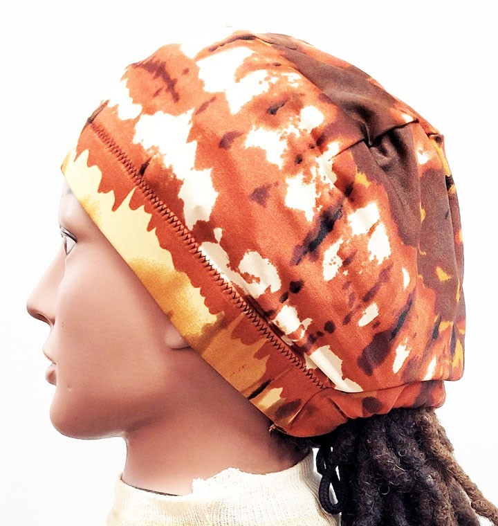 L soc Stay on Ponytail Scrub Cap for Nurses Dentists Dreadlocks Braids ...