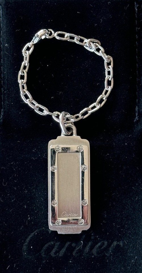 Cartier Santos Key Ring Key Chain With Box | eBay