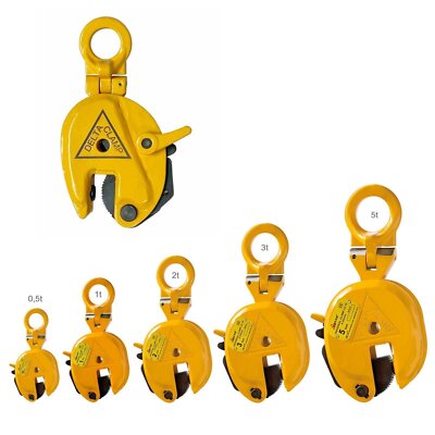 Hebeklemme Blechklemme Blechgreifer Vertikalklemme Tragkraft: 0,5t - 5t ...