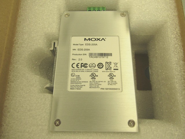 1pcs Moxa Eds-205a Unmanaged Ethernet Switch EDS205A for sale online | eBay