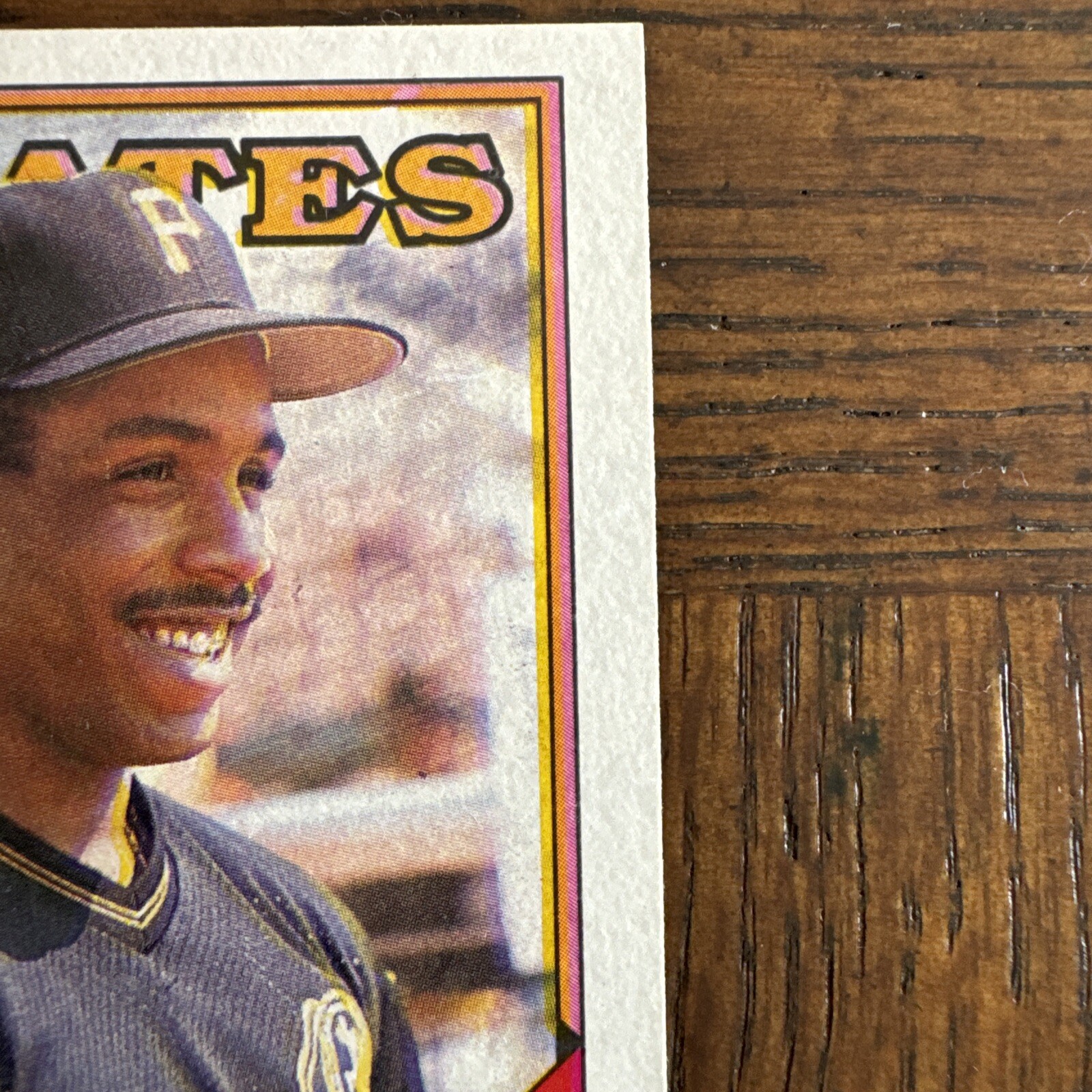 1988 Topps Barry Bonds One of the most printing error cards I’ve seen ...