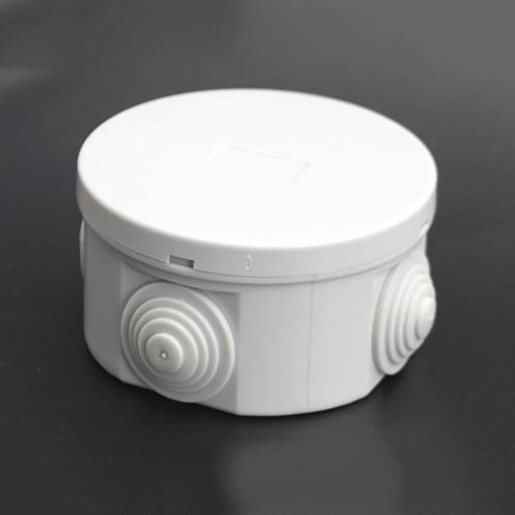 IP55 Waterproof Round Electric Junction Box & Grommets Outdoor ...