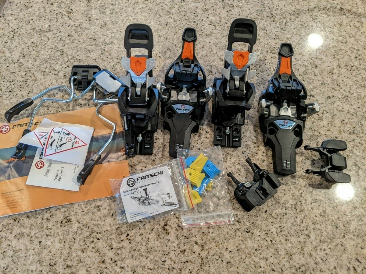 Fritschi Tecton 12 Ski Touring Bindings with 140mm Brake | eBay Fritschi Tecton 12 Ski Touring Bindings with 140mm Brake | eBay