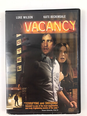Vacancy DVD 2007 Luke Wilson Kate Beckinsale Terrifying and Shocking ...