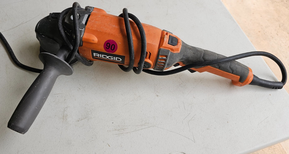RIDGID R10202 120V 7in. Angle Grinder Tool Only | eBay