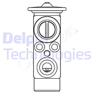 DELPHI AC Expansion Valve For LAND ROVER Discovery Sport Freelander 2 ...