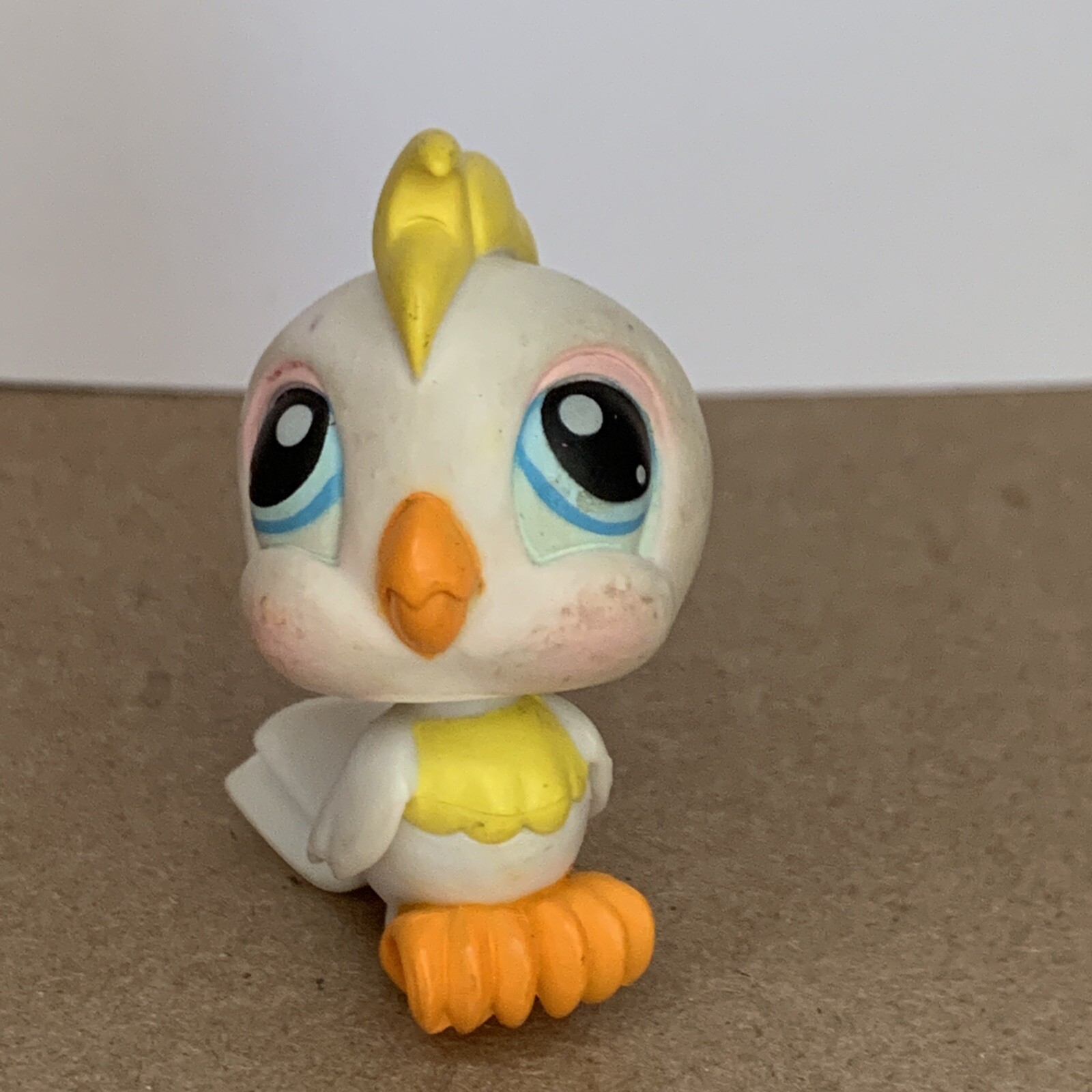 Littlest Pet Shop Bird White & Yellow Cockatoo # 59 Authentic Lps (2006 ...
