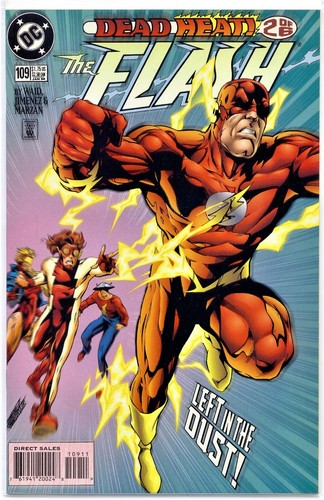 FLASH Vol.2 #109(1/96)2nd SAVITAR(*FLASHBACK)IMPULSE(DEAD HEAT,Pt-2)RAW ...