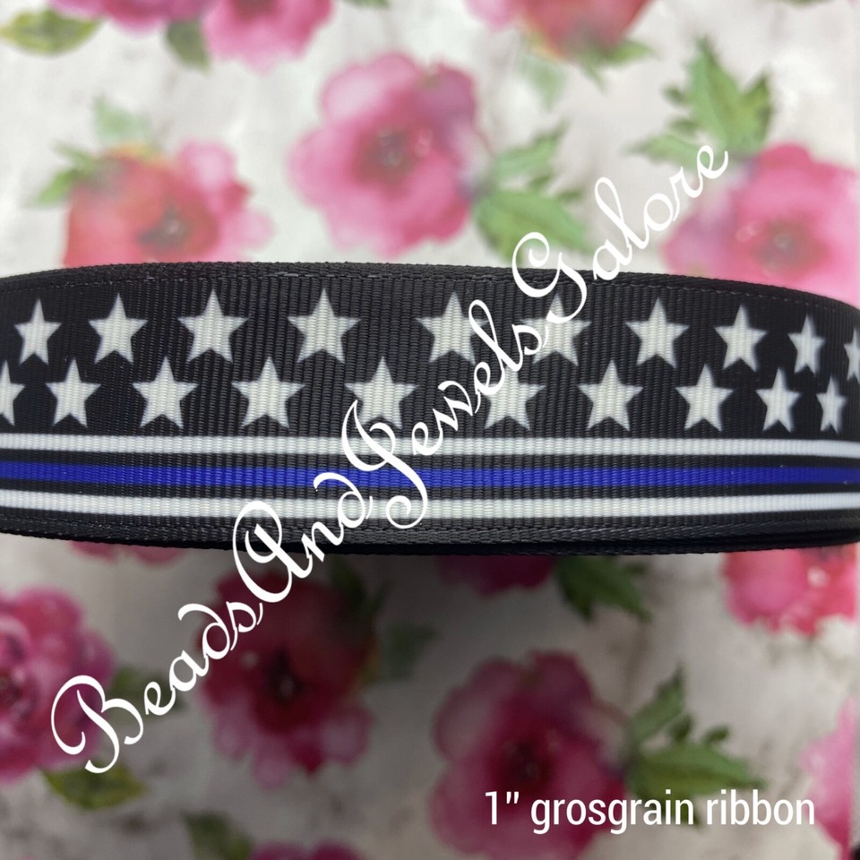 cop foe cop ribbon blue flag foe blue flag ribbon back the blue police ...