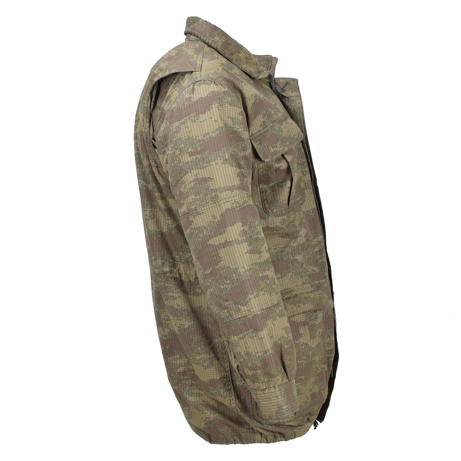 Original Turkish military paratroopers jacket parka camo ripstop lined ...