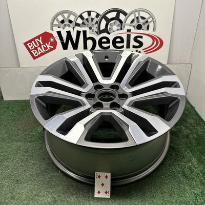 22” Gmc Yukon 5822 OEM Wheel Rim 22X9 Grey Machined Factory Original OE ...