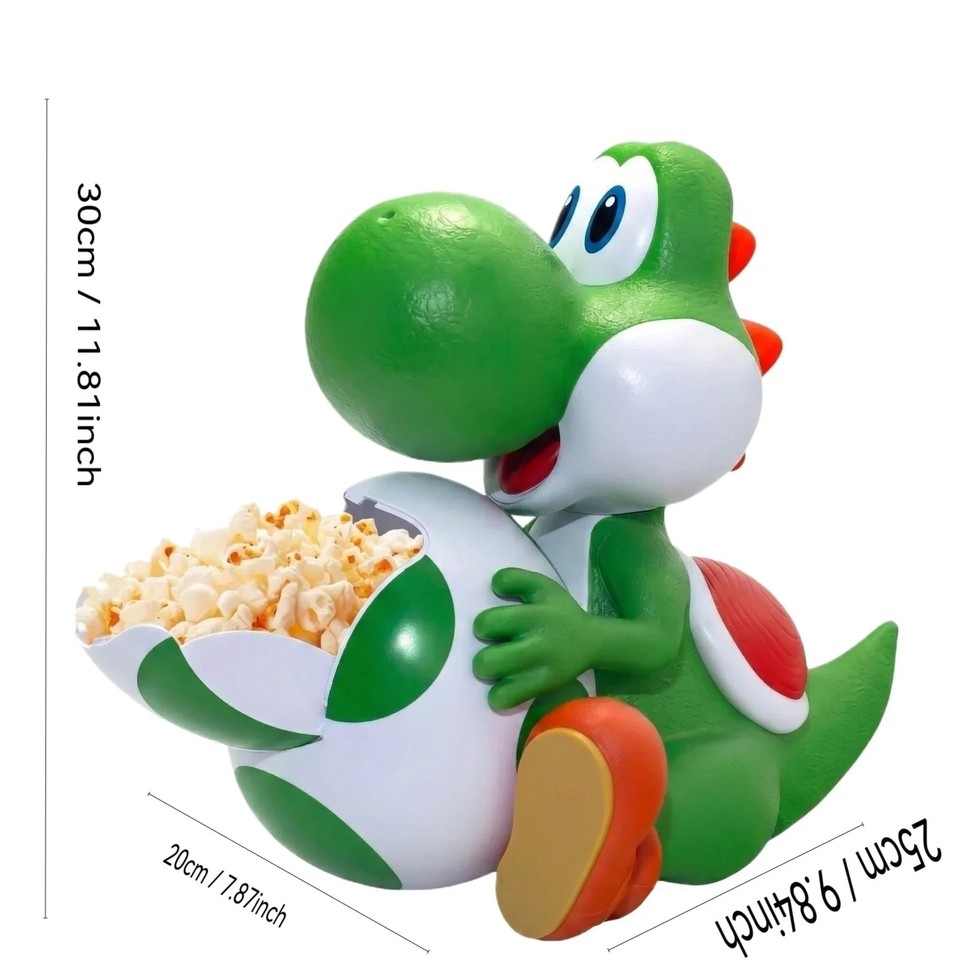 The Super Mario Galaxy Movie Collectible Yoshi Popcorn Bucket SEALED | eBay