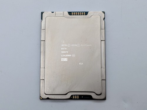 Intel Xeon Platinum 8470 Processor 2.00 GHz Server CPU SRM75 | eBay