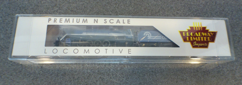 Broadway Limited 7412 N Conrail T1 4-8-4 Steam Loco - Sound/DC/DCC ...